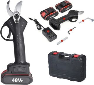 FORBICE DA POTATURA A BATTERIA +VALIGIA CESOIA 48V
