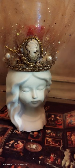 Portacandela ceramica fatta a mano