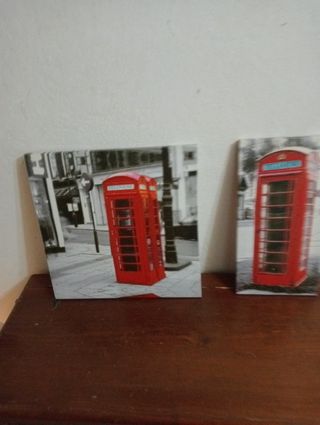 Set quadri in tela Londra