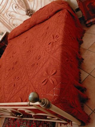 Coperta matrimoniale di lana