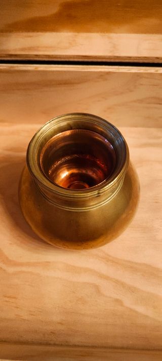 Portacandele in ottone