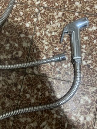 Ducha exterior superior para campistas