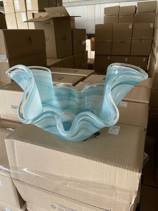 centrotavola in vetro