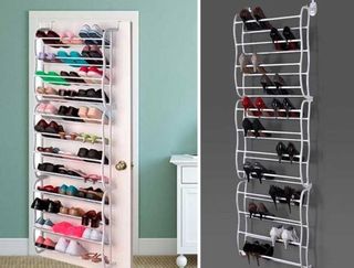 Scarpiera Salvaspazio da appendere alla Porta 36Pa