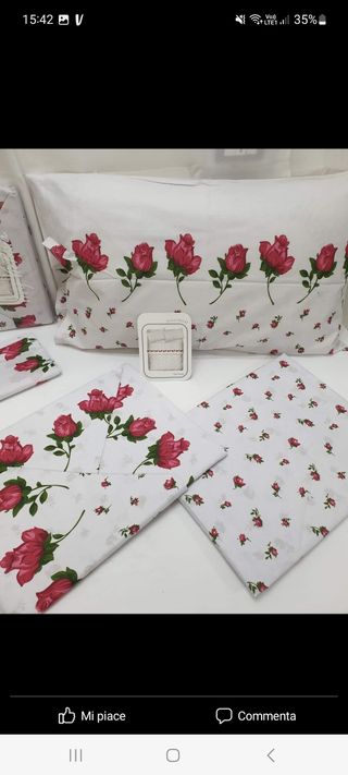 Lenzuola matrimoniale cotone