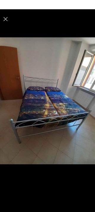 Letto matrimoniale in ferro