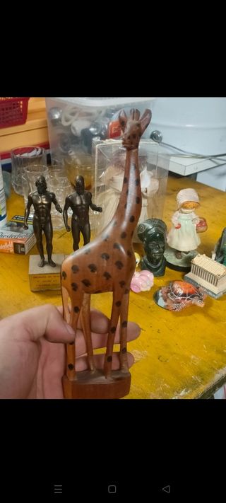 Giraffa in legno misura circa 20 cm