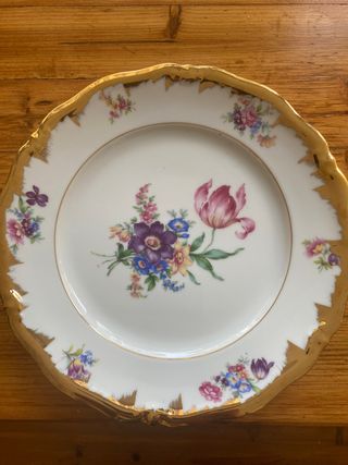 piatto ceramica bavarese