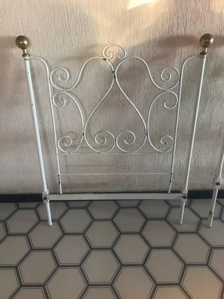 testata lettini ferro battuto