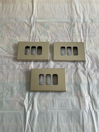 Placche Molveno 3 moduli