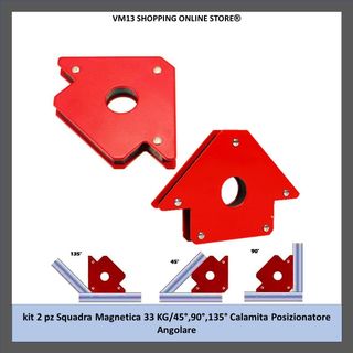 2pz Squadra Angolare Posizionatore Forza 33Kg
