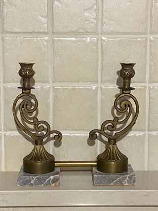 Porcandele vintage. Midcentury