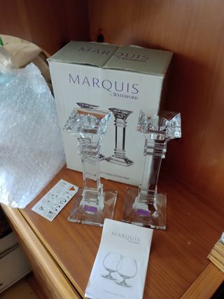 Coppia candelabri Marquis bywaterford