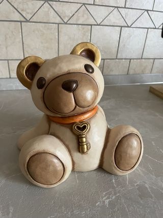 STATUETTA ORSO CON CHIAVE THUN
