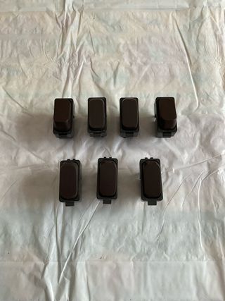 Interruttori marroni Molveno GL2000 art. 2600