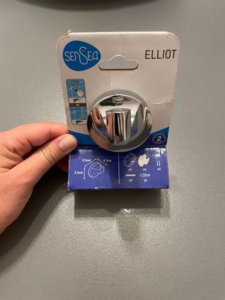 Gancio appendiabiti da avvitare SENSEA Elliot