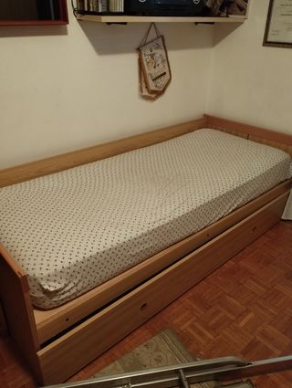 Letto con estraibile