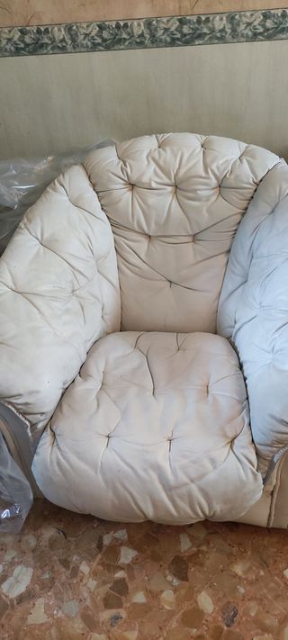 Divano in pelle anni 70