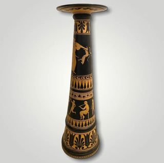 PORTAVASO TERRACOTTA VASE HOLDER COLUMN GREEK