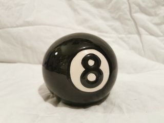 Salvadanaio palla biliardo otto