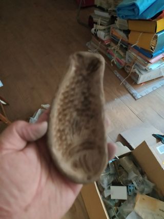 Formella per mostarda fine ottocento,