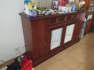 Servantes in legno massello arte povera