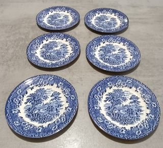 Servizio di 6 piatti da dolce