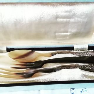 Set da cucina, 3 oggetti, cucchiaio e 2 forchette