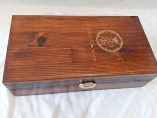 SCATOLA IN LEGNO VUOTA DISTILLATI ZAMPERONI GRAPPA
