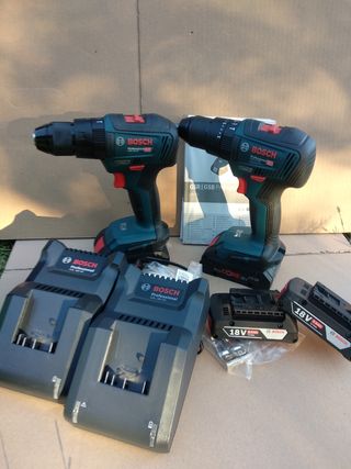 Nuovi 2 Trapani Bosch gsb 18 55 con 2 batterie