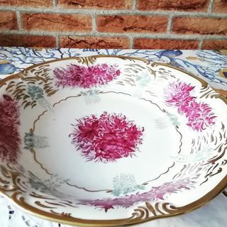 Piatto di porcellana grande, vintage