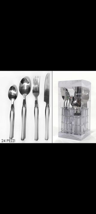 Servizio di posate con porta posate