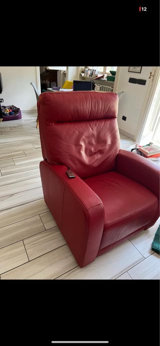 poltrona con motore