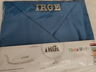 Set completo letto matrimoniale in cotone 100%