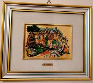 Quadri su foglia d'oro