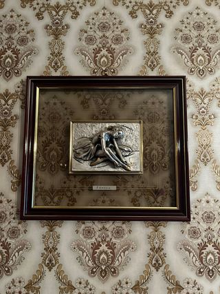 Quadro Armonia su lastra d’argento