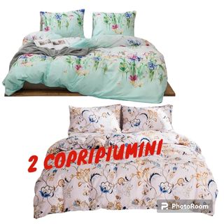 2 copripiumini prezzo riferito a 2 pezzi