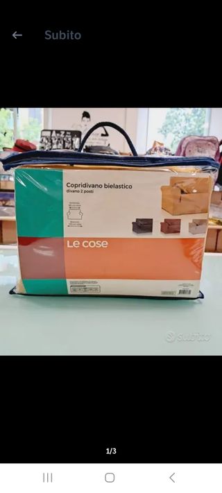 Copridivano 2 posti nuovo