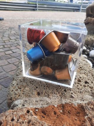 portacapsule plexiglas  Lor x Nespresso