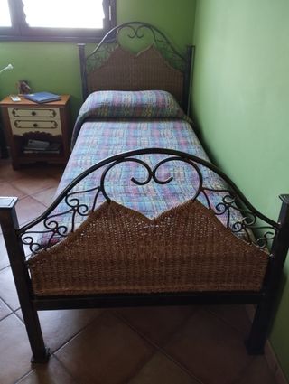 Letto in ferro battuto