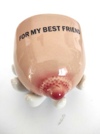 Posacenere funny in ceramica