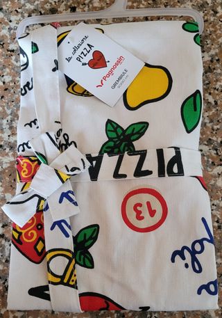 Grembiule + guanto + presine da cucina NUOVI