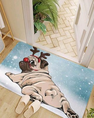 Tappetino Bagno/Cucina Disegno Fantasia Animali