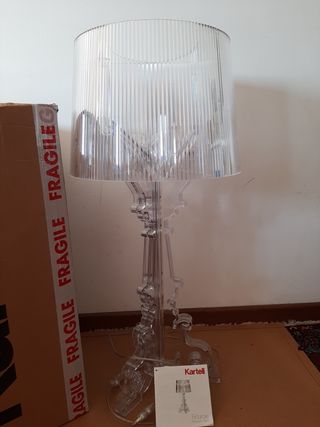 Lampada Kartell Bourgie trasparente