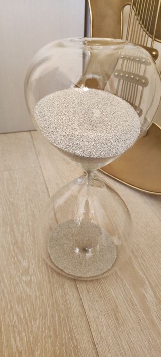 Clessidra 30 cm con perle grigie Maisons du Monde