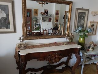 Consolle antica + specchio