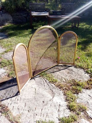 Griglia parascintille da camino