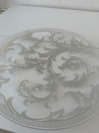 piatto cristallo versace casa