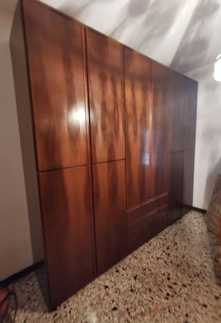 Armadio 6 ante marrone