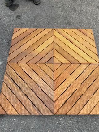 Pavimentazione per l'esterno Angelim Amargoso 55MQ